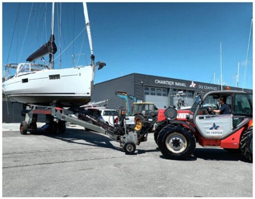 Chantier naval Finistère Lanildut réparation hivernage, CN Crapaud